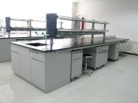 China Testing Center Steel Lab Furniture DTC Hinge 2 Layers Reagent Rack for sale