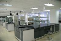 China Custom Size Chemistry Lab Bench Lab Furniture Factory For Research Laboratory Producting for sale