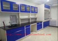 China Full Steel Chemistry Lab Tables 12.7mm Solid Worktops SGS Certified for sale