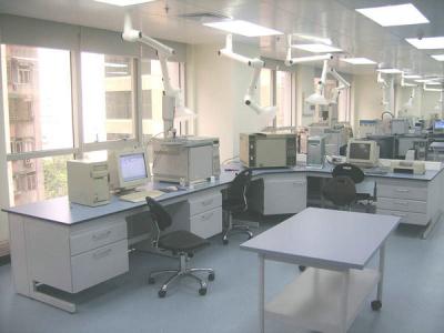 China School Science Steel Lab Furniture Heat Resistant Casework SS Handles for sale