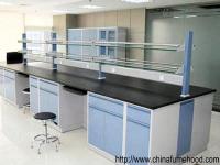 China School Science Steel Lab Furniture Heat Resistant Casework SS Handles for sale