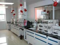 China 3000x750x850mm Lab Work Bench Table Acid Resistant For Medical for sale