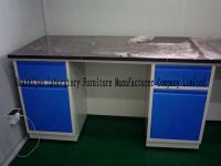 China Waterproof Phenolic Resin Lab Bench , Multiscene Modular Laboratory Furniture for sale