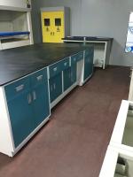 China ISO14001 Chemistry Lab Bench Cabinets Alkali Resistant Waterproof for sale