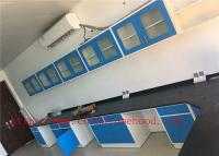 China ISO14001 Chemistry Lab Bench Cabinets Alkali Resistant Waterproof for sale