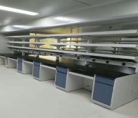 China Multiscene Lab Workbench With Drawers Durable Corrosion Resistant for sale