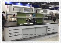 China Free Standing Metal Laboratory Cabinets / Science Lab Workstations for sale