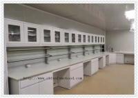 China Mould - Proof  School Lab Furniture Island Wrok Bench With Sink Table for sale