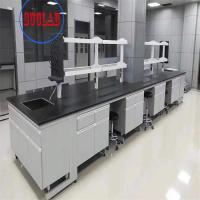 China Best Price Alkali Resistant Standard Size Chemistry Lab Furnitures  Lab Work Benches With Shelves for sale