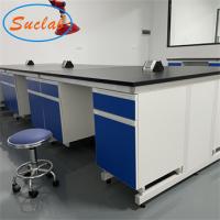 China OEM Manufacture Hospital Lab Bench Phenolic Lab Tables Workbenches Manufacturers for sale