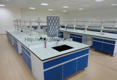 China School Science Laboratory Furniture Scratch Resistant Steel Wood Material for sale