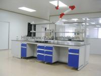 China School Science Laboratory Furniture Scratch Resistant Steel Wood Material for sale