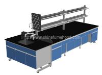 China School Science Laboratory Furniture Scratch Resistant Steel Wood Material for sale