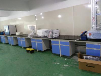 China Multi Colors Laboratory Wall Bench for sale