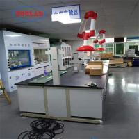 China Customized Blue White Steel And Wood Chemistry Lab Furniture Laboratory Workench Manufacturers for sale