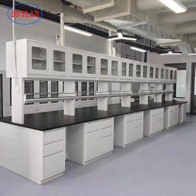 China Promotion Full Steel Material Good Corrosion Resistance Laboratory Workbench with Drawers and Doors for sale
