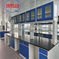 China Good quality Metal Structure chemical Resistance Durable Laboratory Workstation Lab Bench For Sale for sale