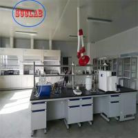 China Waterproof Durable Laboratory Island Bench , Anti Corrosion Modular Lab Furniture for sale