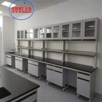 China Durable Antirust Lab Work Bench , Chemical Resistant Lab Cabinets And Countertops for sale