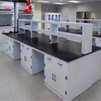 China Durable School Island Bench Laboratory , Chemical Resistant Modular Lab Table for sale