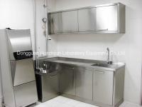 China Professional Stainless Steel Lab Furniture , Metal Lab Casework Sidebench for sale