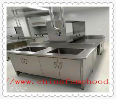 China Stainless Steel Lab Tables And Furnitures For Hospital Cleaning Room for sale