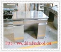China Stainless Steel Lab Tables And Furnitures For Hospital Cleaning Room for sale