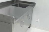 China School Stainless Steel Lab Furniture With Adjustable Feet Surface Passivation for sale