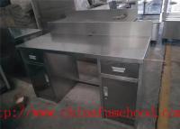 China Coated Cold Stainless Steel Lab Cabinets , Waterproof Metal Laboratory Casework for sale