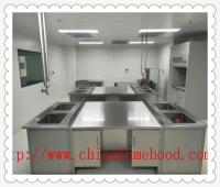 China Hospital Rustproof Stainless Steel Lab Bench For Research Institute for sale