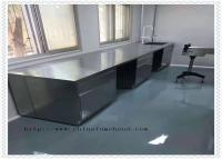China Multifunctional Stainless Steel Lab Bench Waterproof 3000x1500x850mm for sale