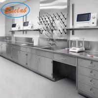 China Practical Rustproof Metal Laboratory Casework , Anti Corrosion Metal Lab Cabinets for sale