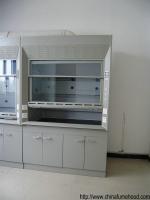 China Full Steel Laboratory Fume Cupboards PP / PVC Duct With 30W / 40W Lighting for sale