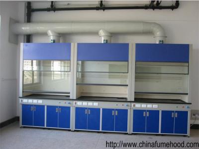 China Chemstry Fume Hood Laboratory Equipment Ventilation Cabinet With Switches / Power Sockets for sale