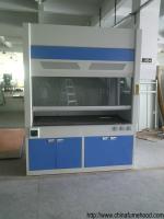 China Metal Steel Fume Chamber Laboratory Cold Rolled Material Cabinet With Adjustable Feet for sale