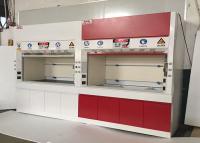 China University Laboratory Steel Fume Hood HPL Physicochemical Board Inner Liner for sale