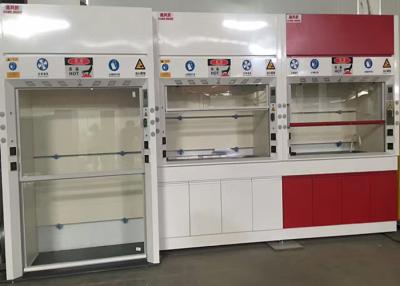 China SGS Chemical Laboratory Fume Hood Adjustable Air Volume Up To 0.5m/S for sale