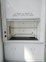China Epoxy Coated Steel Laboratory Fume Hood Multipurpose White Color for sale