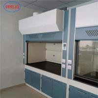 China China portable full steel phenolic worktop anti-erosion lab fume hood for smoke gases dust extraction price list for sale