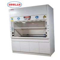 China Customized acid alkali proof Environmental Standard Anti-corrosion Chemistry Steel Laboratory Used Fume Cupboards for sale