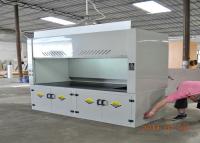 China White Color PP Fume Hood Chamber PVC Board Window 5mm Thickness for sale