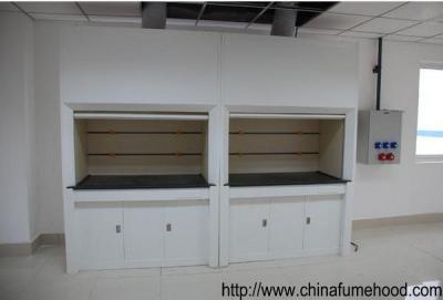 China Hospital / School PP Fume Hood Adjust Air Flow With 8-10mm Tabletop for sale