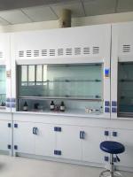 China Biology Lab PP Fume Hood , 1.2/1.5/1.8m Anti Corrosive Fume Exhaust Hood for sale