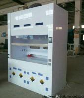 China Floor Mounted Ductless Chemical Fume Hood Smart Filtration 5mm Transparent Window for sale