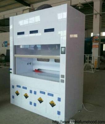 China Floor Mounted Ductless Chemical Fume Hood Smart Filtration 5mm Transparent Window for sale