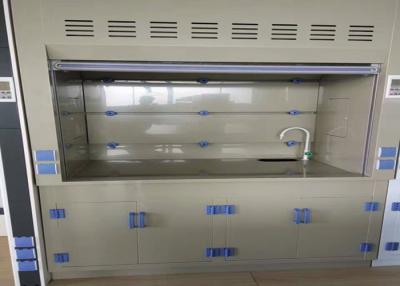 China Polypropylene Fume Hood Ventilation Cupboard Vertical Raising Sash PP Worktop for sale