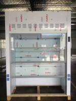 China Laboratory PP Fume Hood with PVC Board Window 8 - 10mm Cabinet Door for sale
