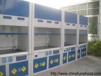 China High Level Frp Fuming Cupboard In Laboratory Project For Foreign Dealers for sale