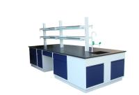 China Multifunctional Hospital Lab Furniture Science Bench Antirust Fireproof for sale