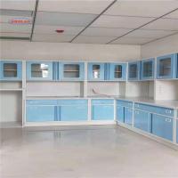 China Cold Rolled Steel Hospital Laboratory Furniture Cabinets Anti Corrosion Wall Mounted for sale